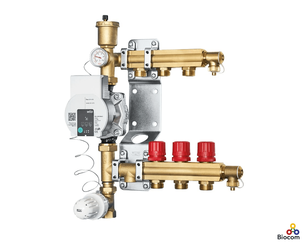 Roth shunt unit med 3 afgreninger