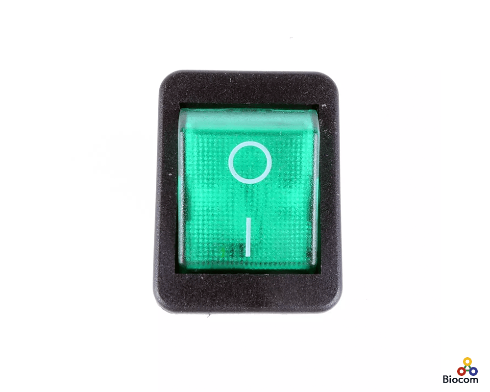 Atmos tænd/sluk knap grøn (Nr. 1)